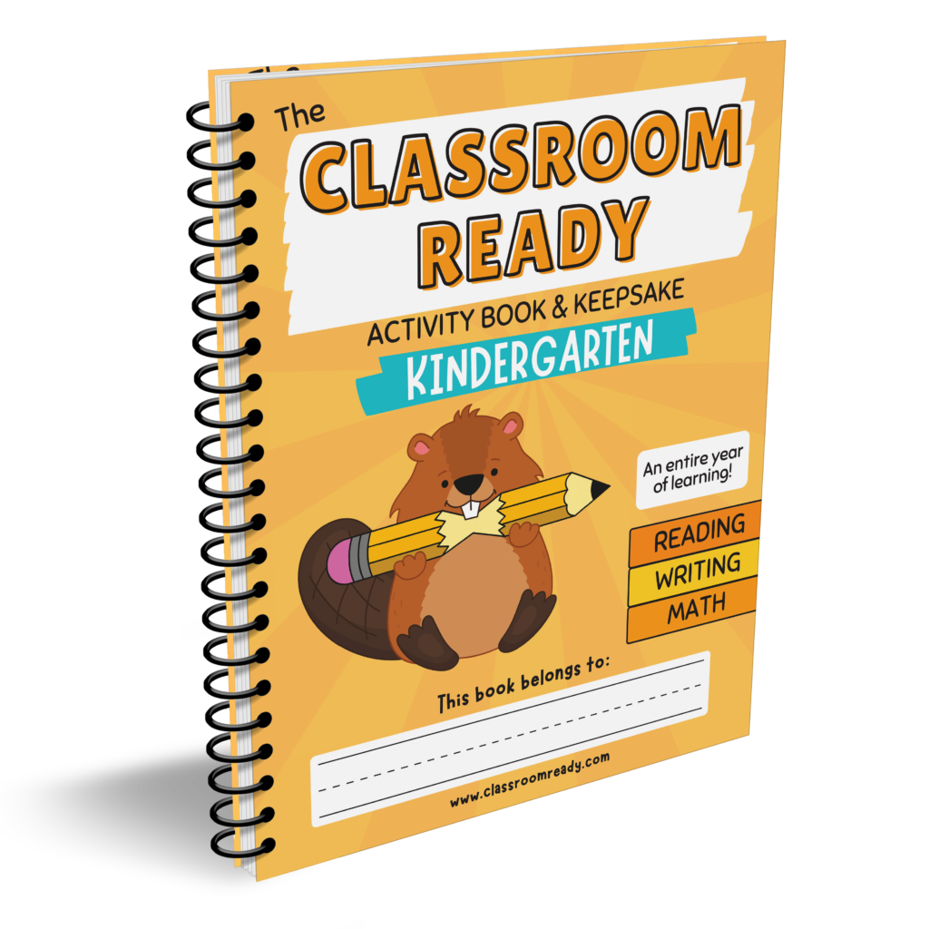Kindergarten Activity Book & Keepsake - Classroom Ready - Canada